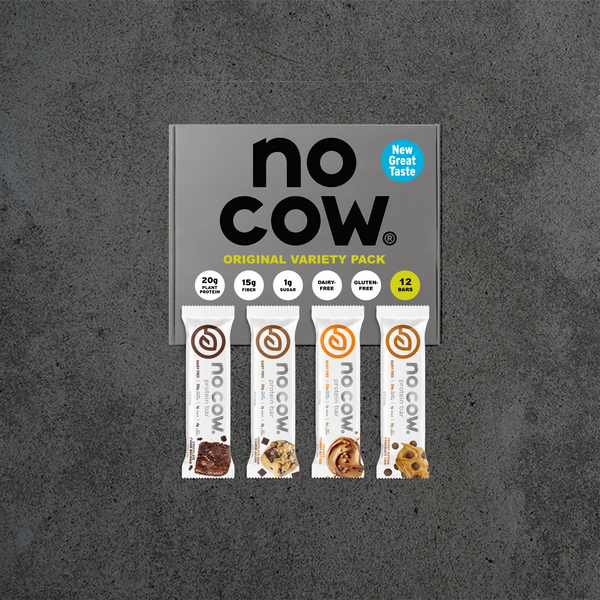 No Cow | Vegan Protein Bars | Original Protein Bars Best Seller Pack